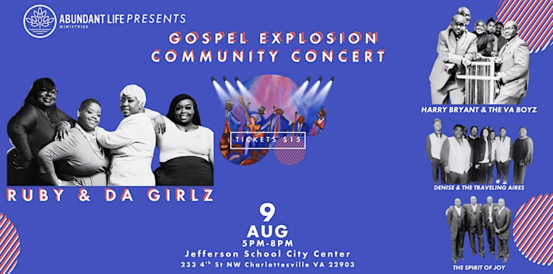 Gospel Explosion Community Concert - Jefferson School Foundation
